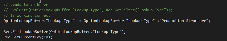 Page 1670 "Option Lookup List" - Evaluate for extended Enums leads to Error · Issue #15269 ...