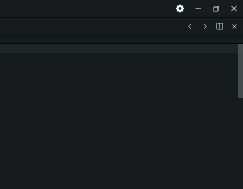 settings/editor: An option to show and hide the scrollbar. · Issue #1384 · lapce/lapce · GitHub