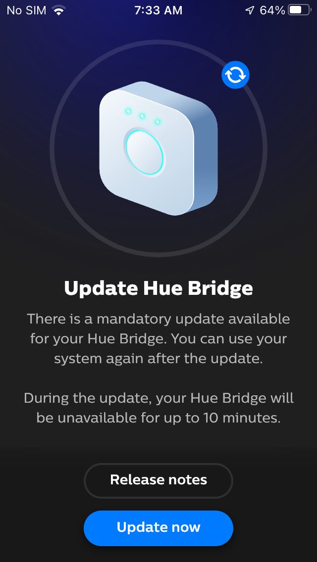 Mandatory Update for Hue Bridge · Issue #237 · hass-emulated-hue/core · GitHub
