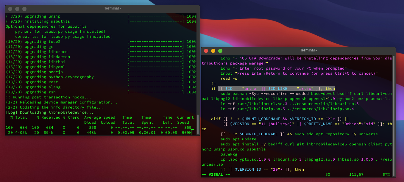 Artix linux doesn't seem to be detected · Issue #118 · LukeZGD/Legacy-iOS-Kit · GitHub