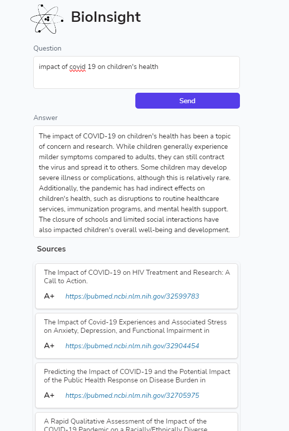 GitHub - vasileermicioi/bioinsight-app: BioInsight - your ally in simplifying bio-medical research