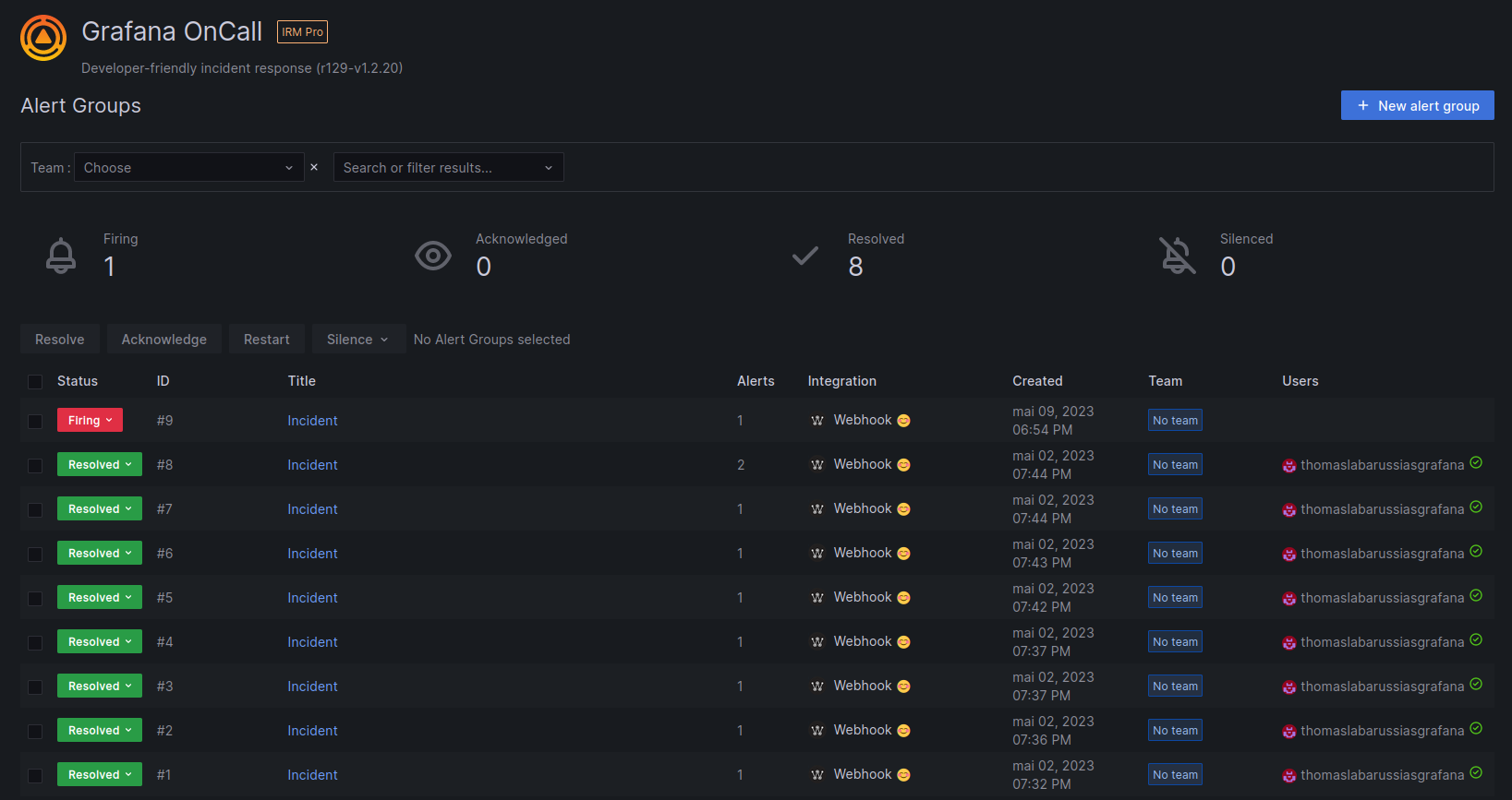 Wrong titles for the incidents · Issue #1910 · grafana/oncall · GitHub