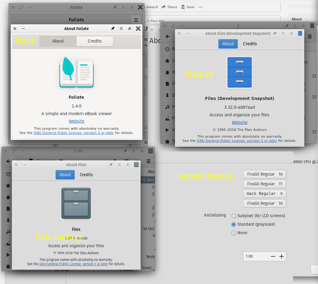 Font settings not respected · Issue #3007 · flatpak/flatpak · GitHub