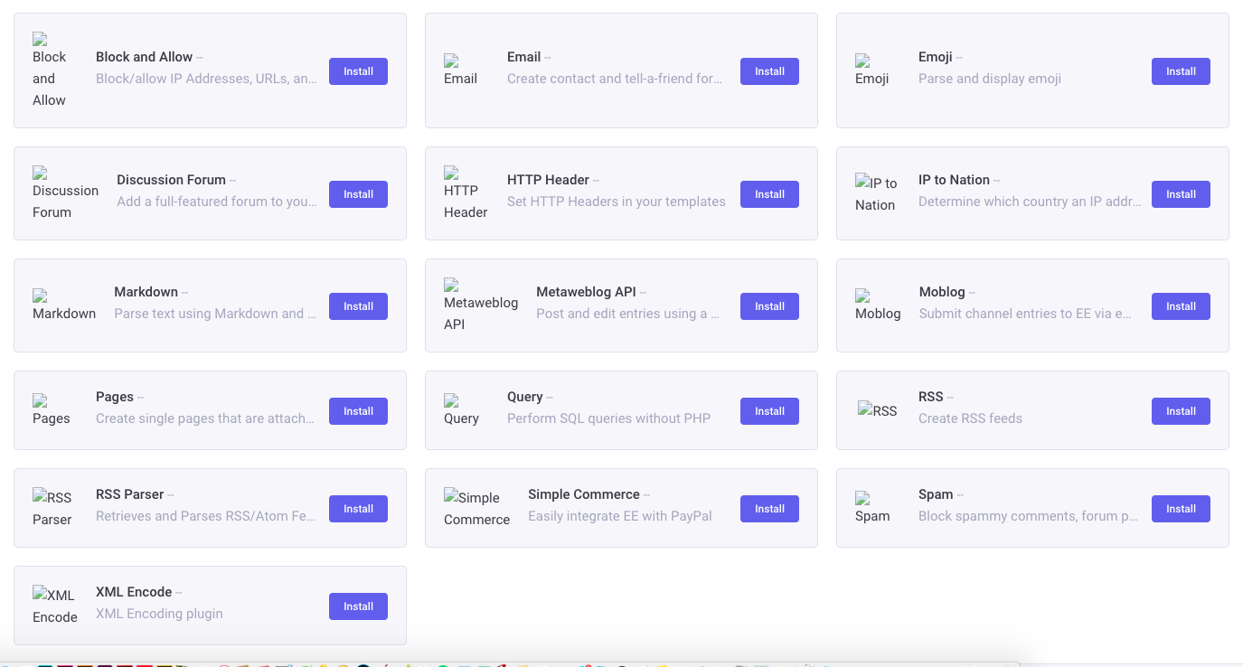 Icons missing on addons page · Issue #763 · ExpressionEngine/ExpressionEngine · GitHub