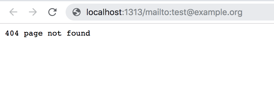 mailto not working (new tab is opened and mail client is not) · Issue ...