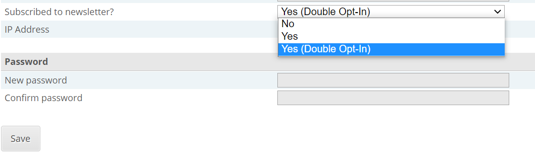 Customer Details to have Dbl-Opt Indicator · Issue #2747 · cubecart/v6 · GitHub