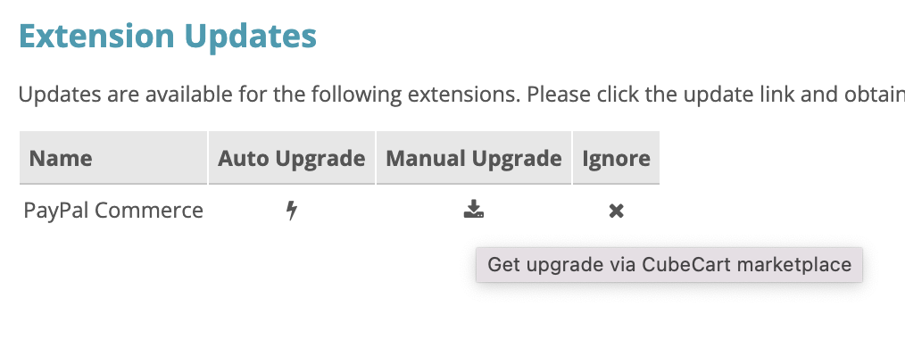 Allow For Instant Auto Upgrades Of Installed Extensions · Issue 3059 · Cubecart V6 · Github