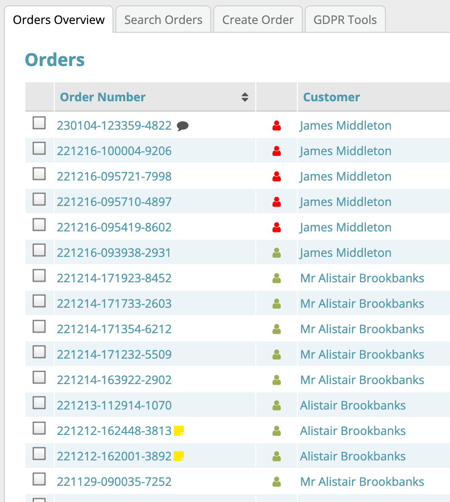 Show orders with customer comments · Issue #3109 · cubecart/v6 · GitHub