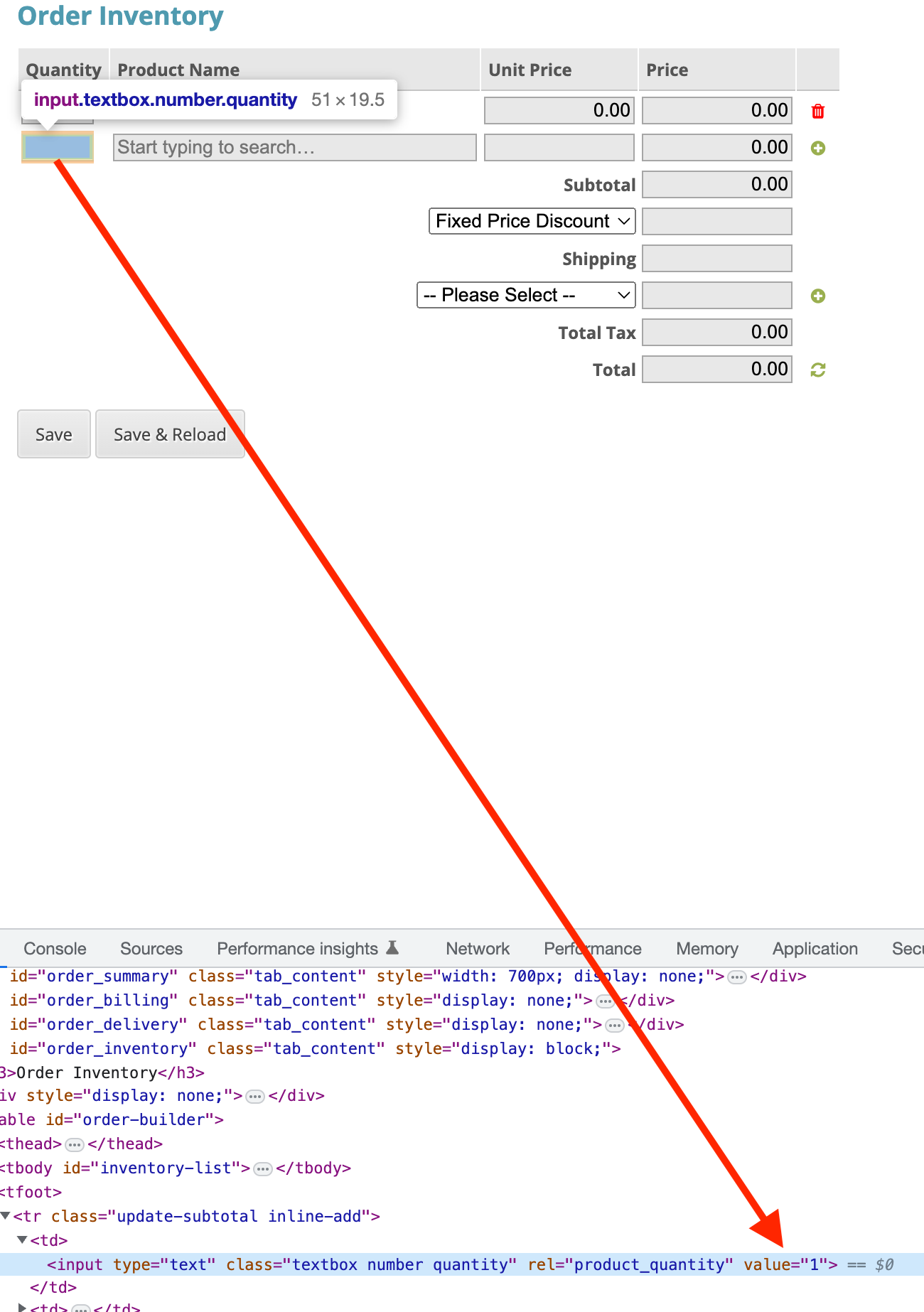 When adding a line to an order it nolonger defaults with 1 · Issue #3176 · cubecart/v6 · GitHub