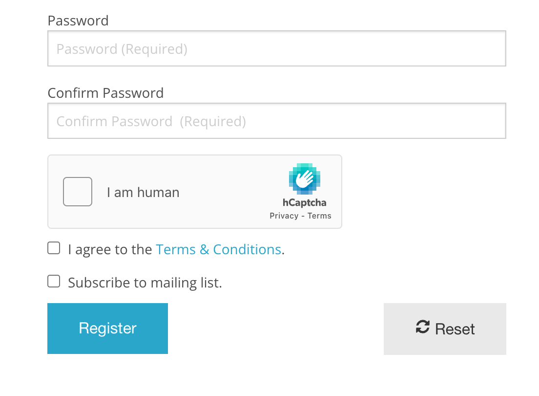 Add hCapture - Alternative bot protection · Issue #3347 · cubecart/v6 · GitHub