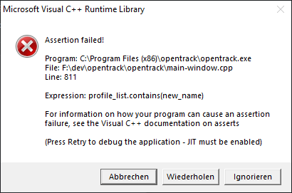 Opentrack start issues · Issue #1579 · opentrack/opentrack · GitHub