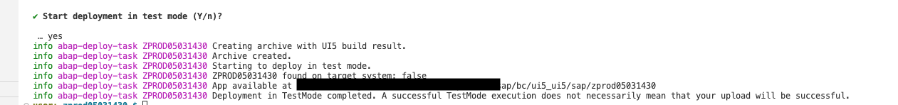 Bug User Is Not Prompted For Credentials When Deploy An Abap App In