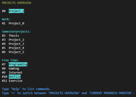 GitHub - StraightCurlyCurves/worktime_logger: Console based worktime ...