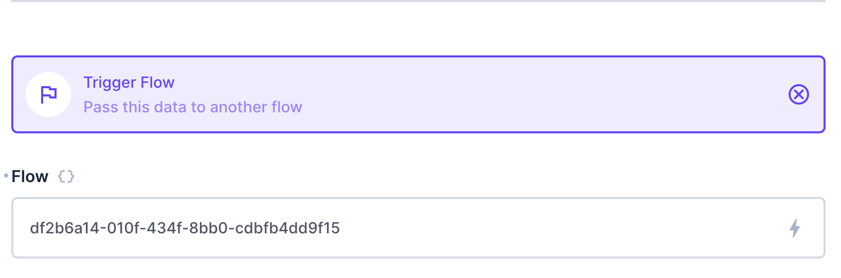 Can't pass trigger payload on blocking flow response · Issue #14439 ...