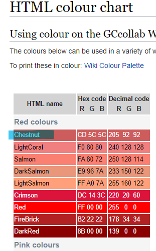 Changed color name on GCwiki · Issue #2586 · gctools-outilsgc/gcconnex · GitHub
