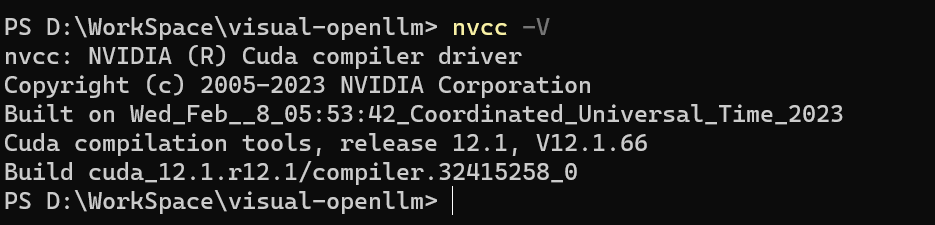 Windows运行时报错CUDA问题 · Issue #26 · visual-openllm/visual-openllm · GitHub