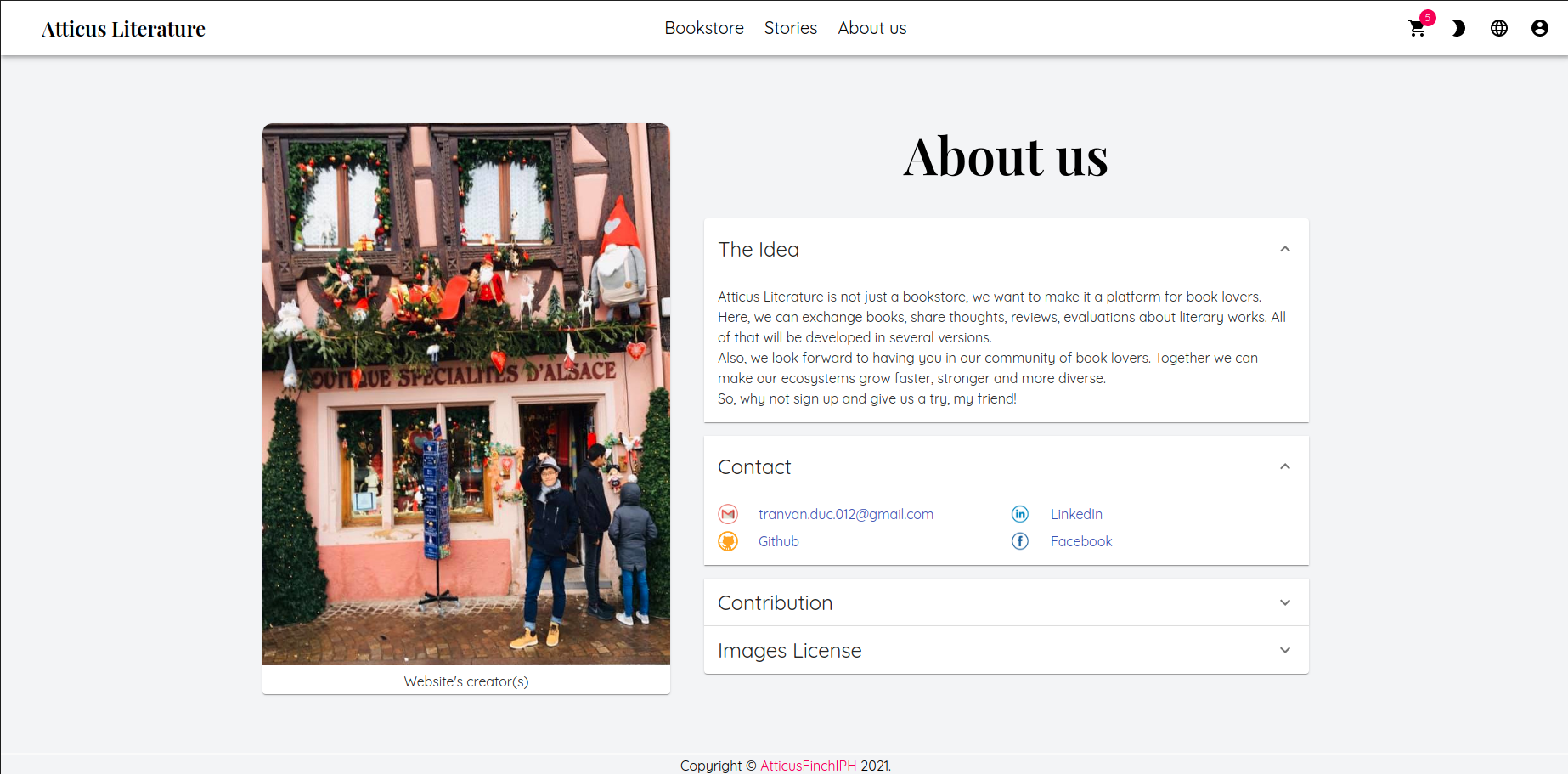 GitHub - AtticusFinchIPH/atticus-literature: Ititially, it's a bookstore website. However, I 'd ...
