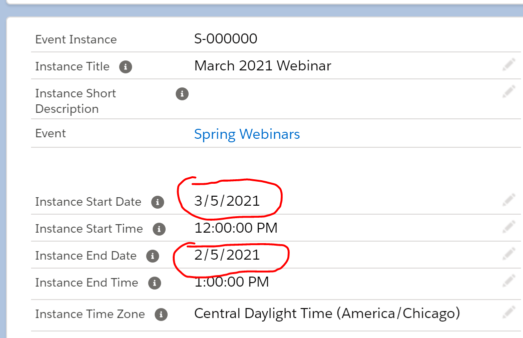 Should not be able to enter end date that is earlier than start date on ...