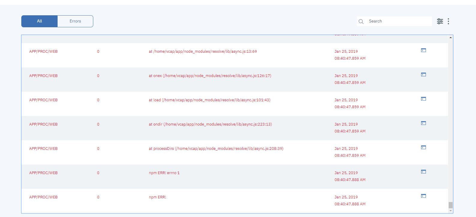 Issues When Deploying To Ibm Cloud App Crashes · Issue 149 · Ibmwatson Discovery Ui · Github