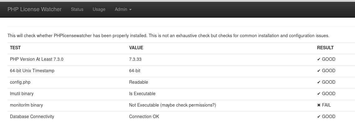 Query error · Issue #110 · phpLicenseWatcher/phpLicenseWatcher · GitHub