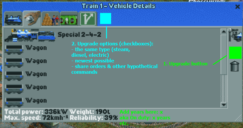 Easier vehicle upgrading · Issue #1401 · OpenLoco/OpenLoco · GitHub