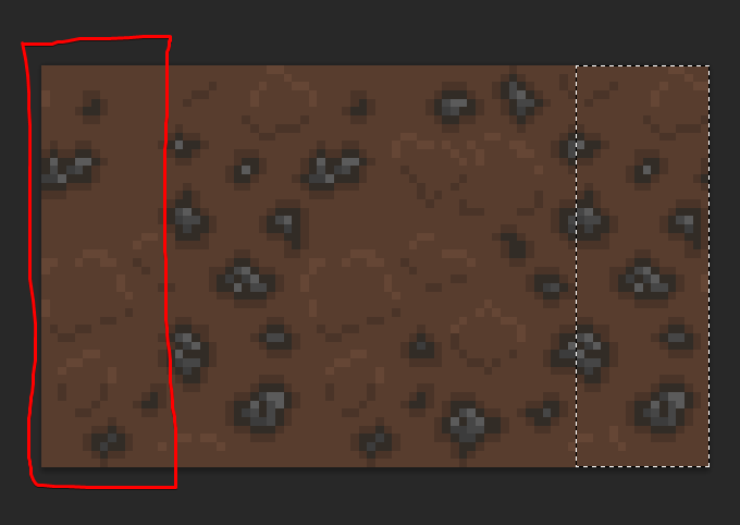 Underground backgrounds don't tile properly when a resource pack that changes them is enabled ...