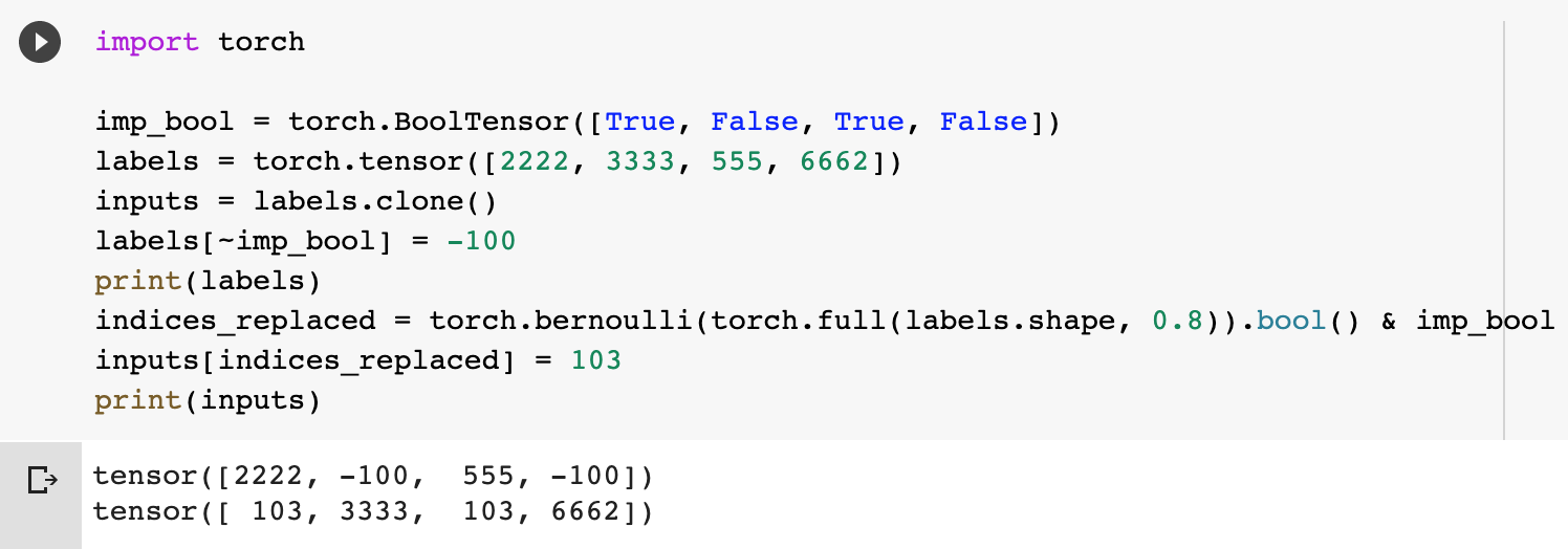 On masked-lm labels and computing the loss · Issue #2946 · huggingface ...
