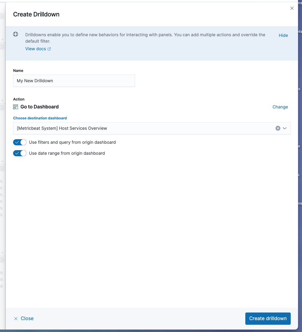 Dashboard Drilldown Does Not Appear · Issue #100064 · elastic/kibana · GitHub