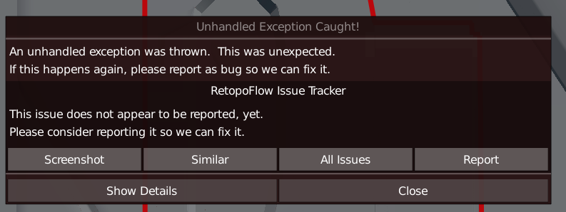 PolyPen: Unhandled Exception Caught! · Issue #662 · CGCookie/retopoflow · GitHub