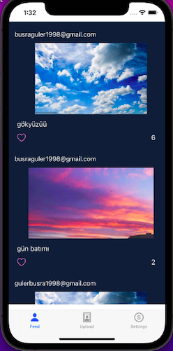 GitHub - busraaguler/InstagramClonewithSwift: Firebase, Swift