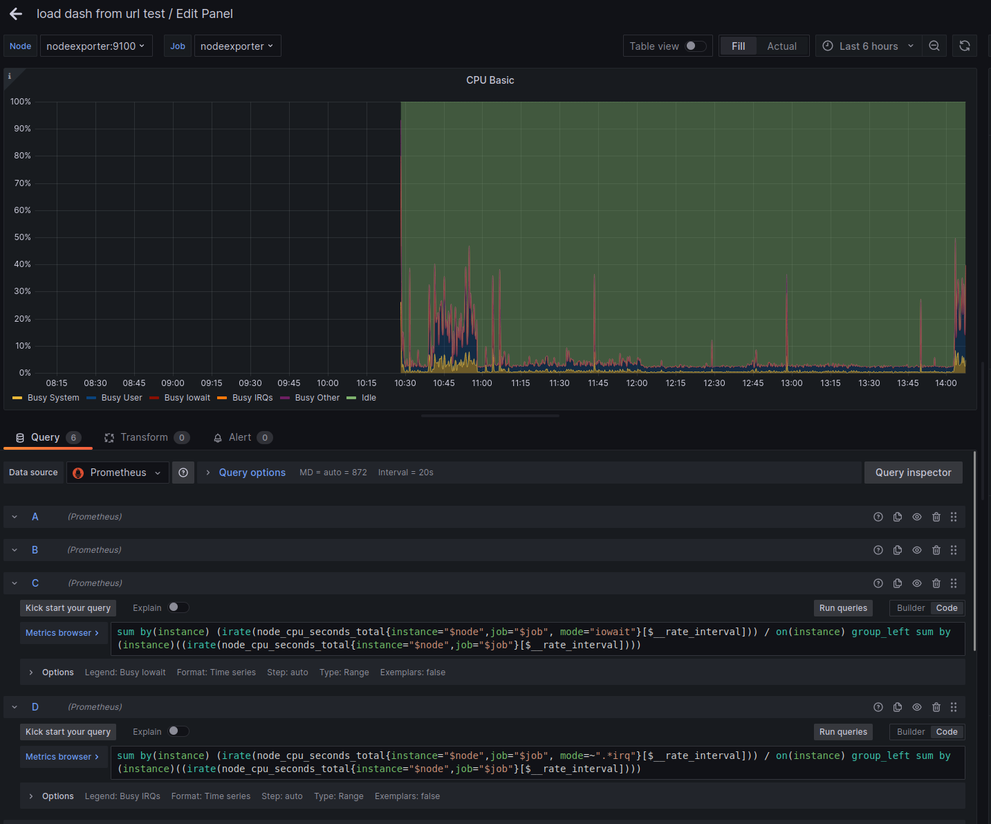 Cant Edit Queries On A Panel If Theyre Using An Undefined Datasource · Issue 64194 · Grafana 1262