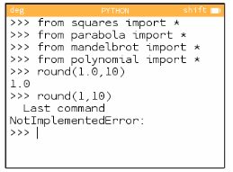 MicroPython: round(x,n) not implemented for use with integer x values · Issue #1709 · numworks ...