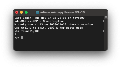MicroPython: round(x,n) not implemented for use with integer x values · Issue #1709 · numworks ...