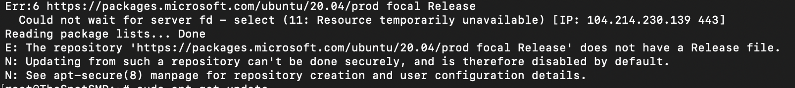 Ubuntu 20.04 not letting install SDK 6 · Issue #7582 · dotnet/core · GitHub
