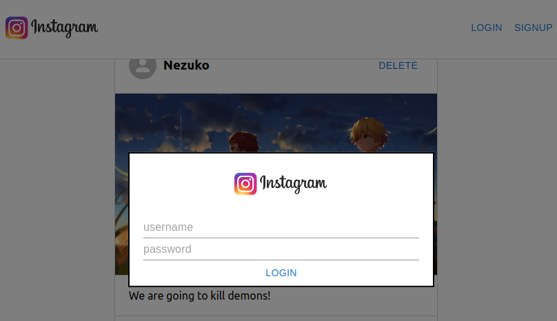 GitHub - poojaMate14/Instagram-clone: A basic clone of Instagram