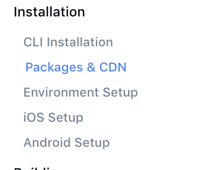 “Quickstart” or “Start here” section · Issue #524 · ionic-team/ionic-docs · GitHub