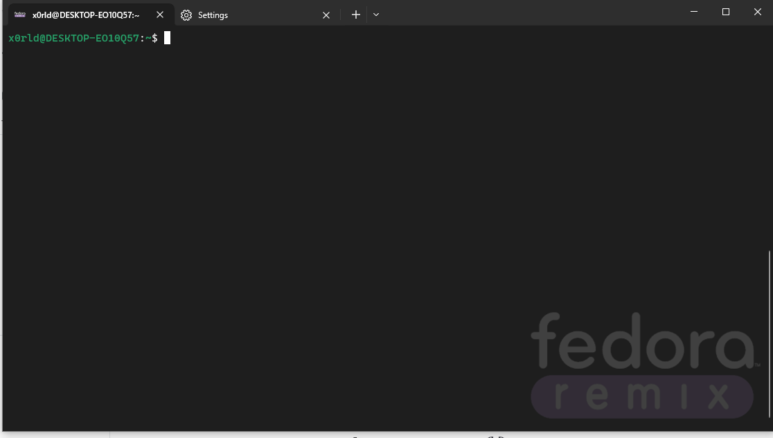 remove custom background · Issue #209 · WhitewaterFoundry/Fedora-Remix-for-WSL · GitHub