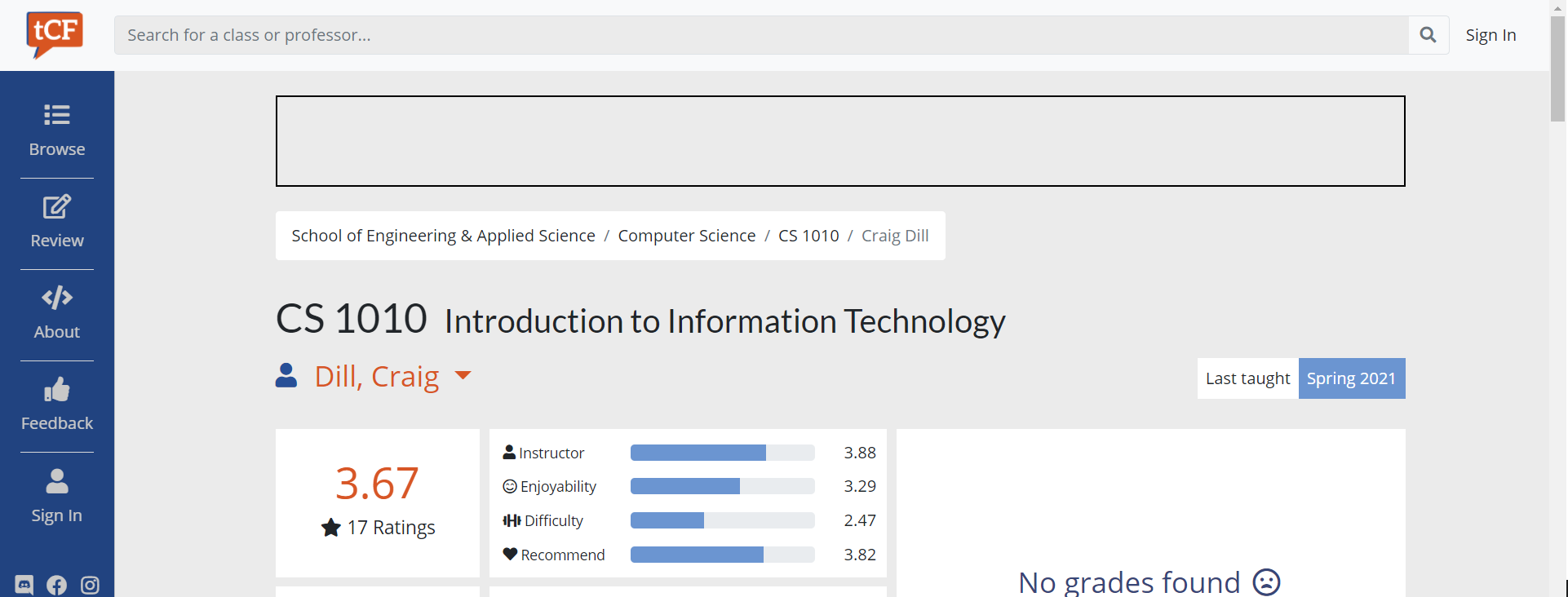 Adsense by julesfll · Pull Request #480 · thecourseforum/theCourseForum2 · GitHub