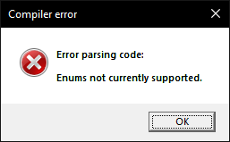 [Feature] Support for Enums. · Issue #535 · UnderminersTeam/UndertaleModTool · GitHub