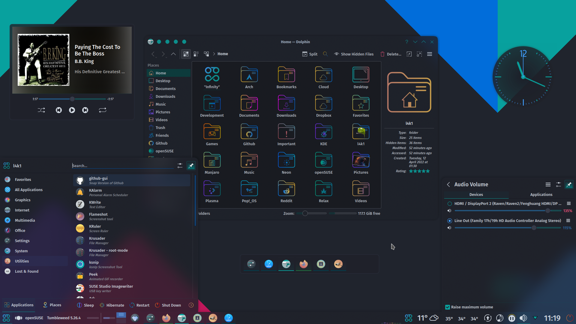 GitHub - L4ki/Infinity-Plasma-Themes: Infinity Themes For Plasma Desktop