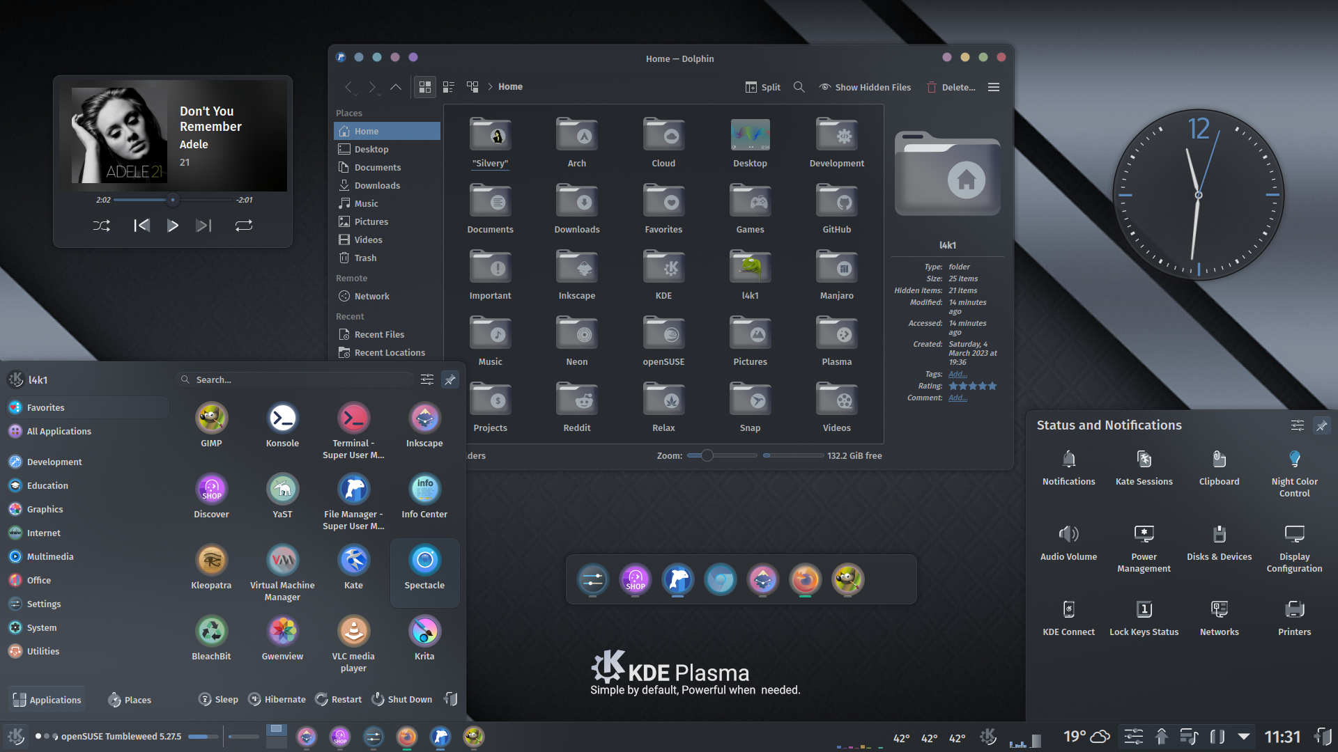GitHub - L4ki/Silvery-Plasma-Themes: Silvery Themes For Plasma Desktop