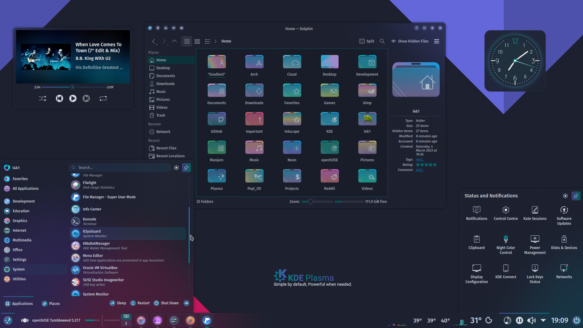 GitHub - L4ki/Gradient-Plasma-Themes: Gradient Themes For Plasma Desktop