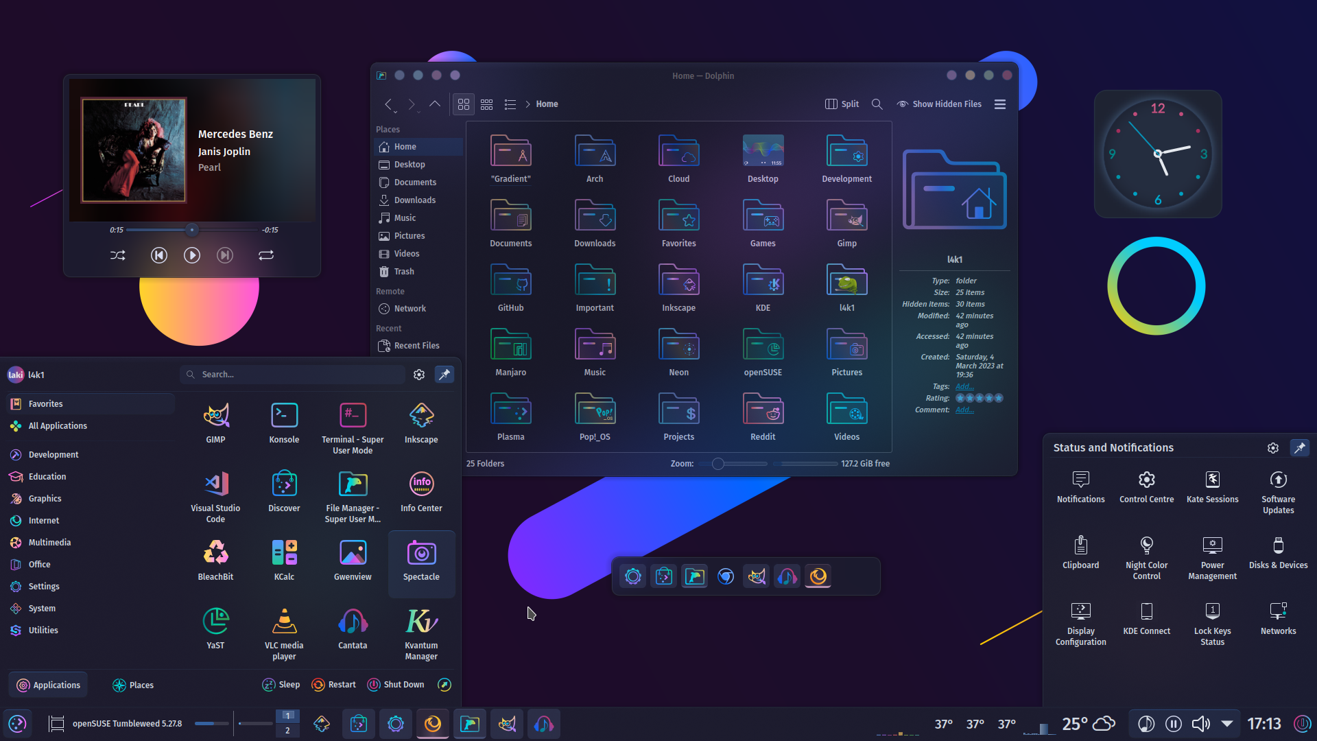 GitHub - L4ki/Colorful-Plasma-Themes: Colorful Themes For Plasma Desktop