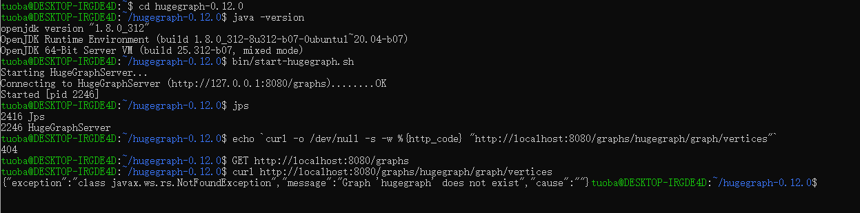 hugegraph不存在 · Issue #1765 · apache/incubator-hugegraph · GitHub