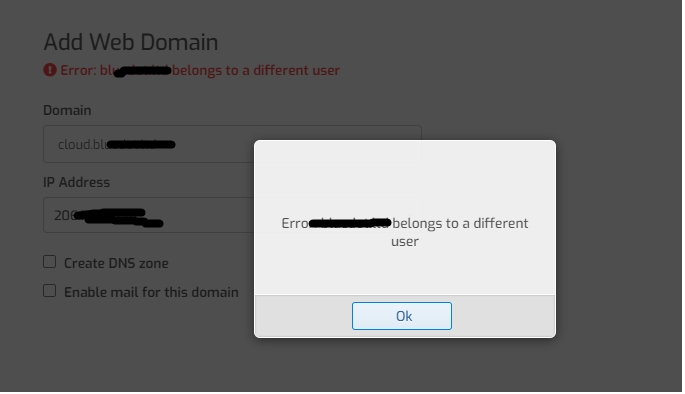 [BUG] domain belongs to a different user · Issue #1946 · hestiacp/hestiacp · GitHub
