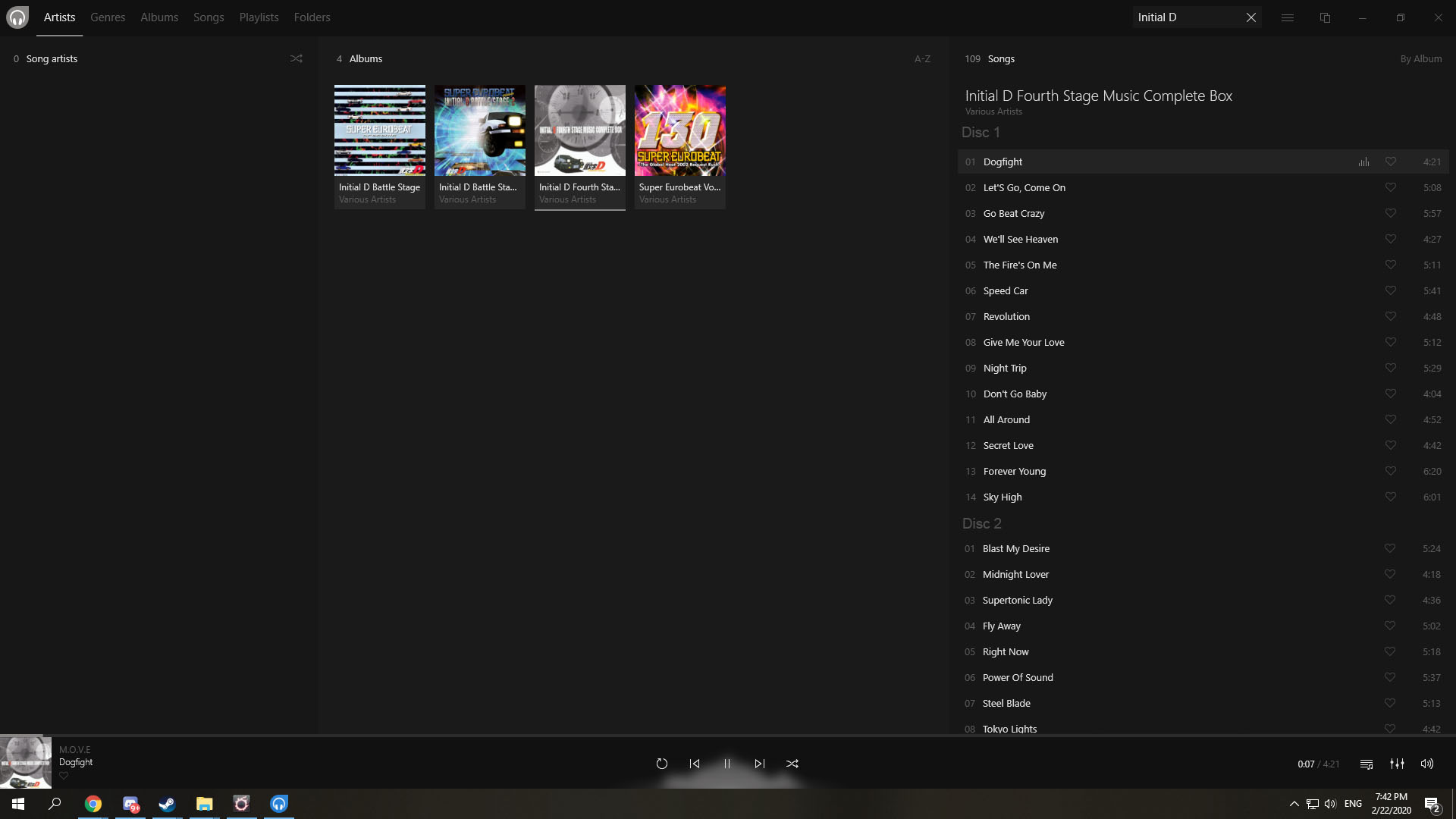 Add command(?) to group albums together that are labelled differently but feature the same cover ...