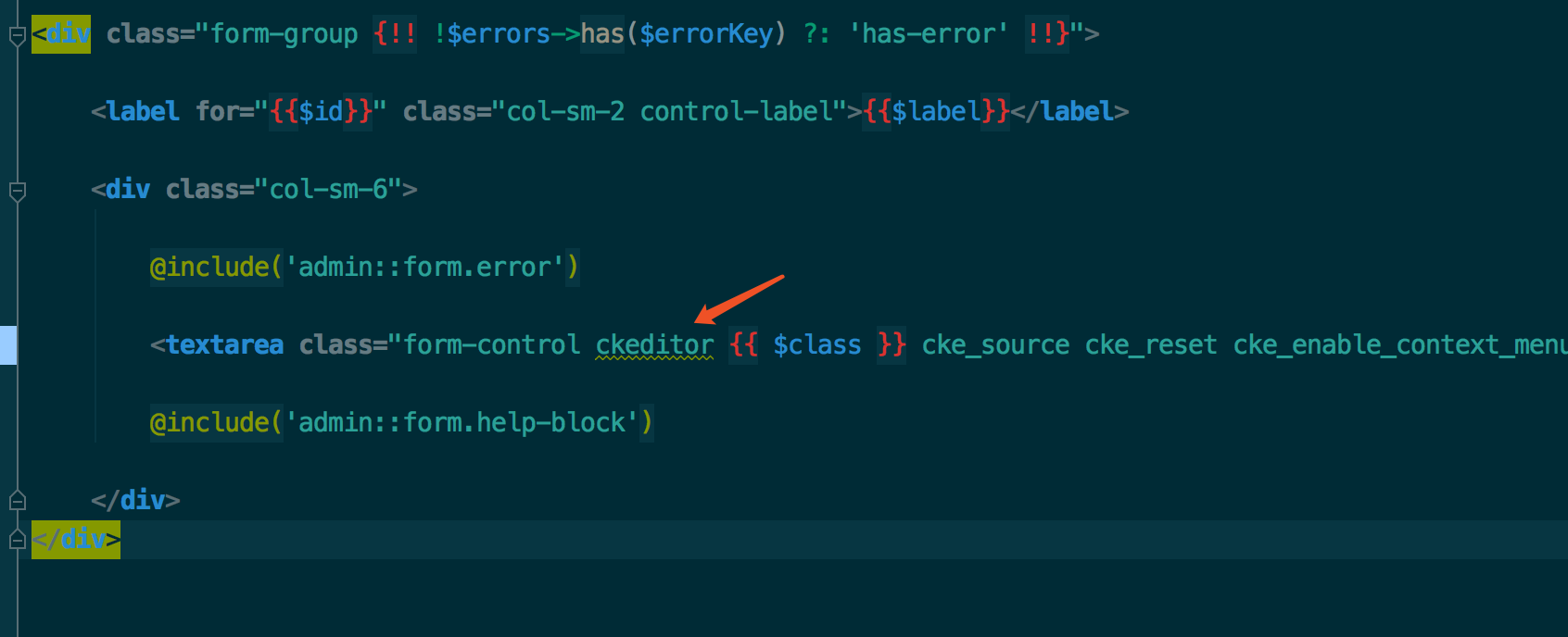 CKeditor 新增一对多关系表时失效?-- 已解决! · Issue #2382 · z-song/laravel-admin · GitHub