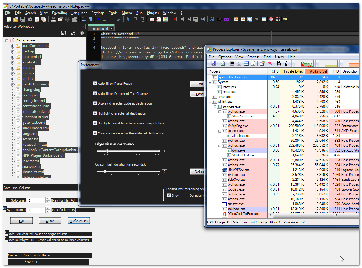 Doc Switcher Inconsistent Background Repaint · Issue #2937 · notepad ...