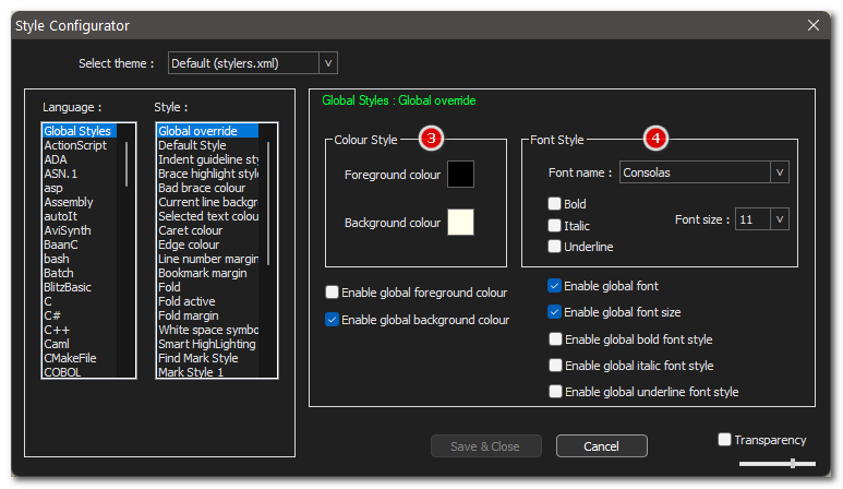 Minor cosmetic touchups needed in Preferences & Style Configurator dialog UIs · Issue #11590 ...