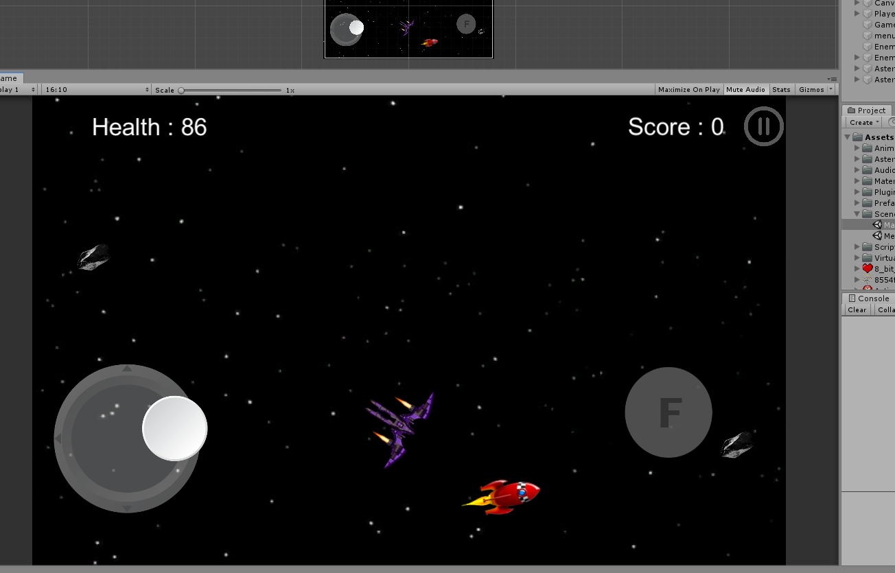 GitHub - MohanKrishnaKanth/SpaceGame_2D_Unity: simply surviving by ...